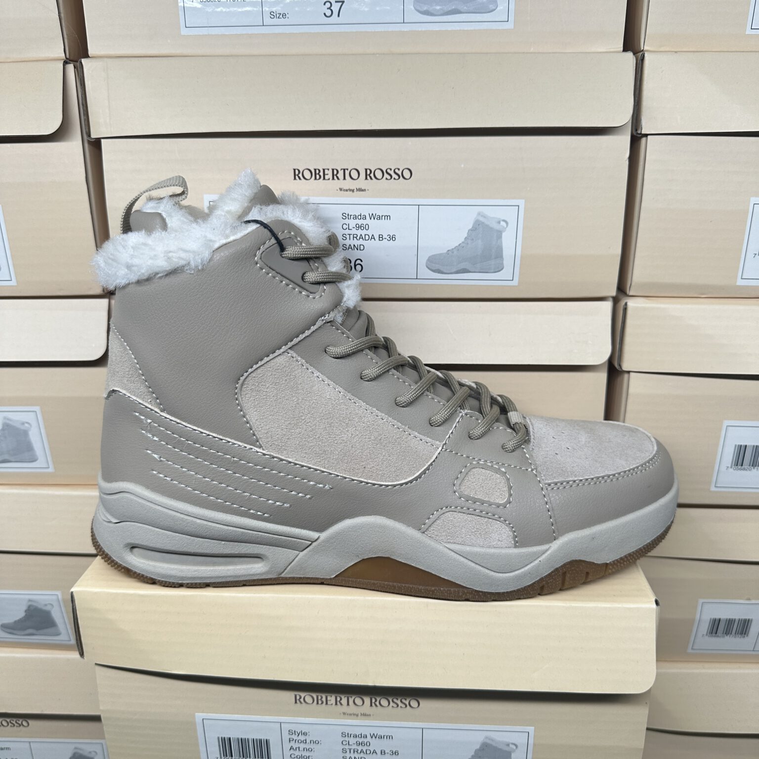 Gode tilbud på Roberto Rosso - Strada Sand - Skolageret - Sko på nett